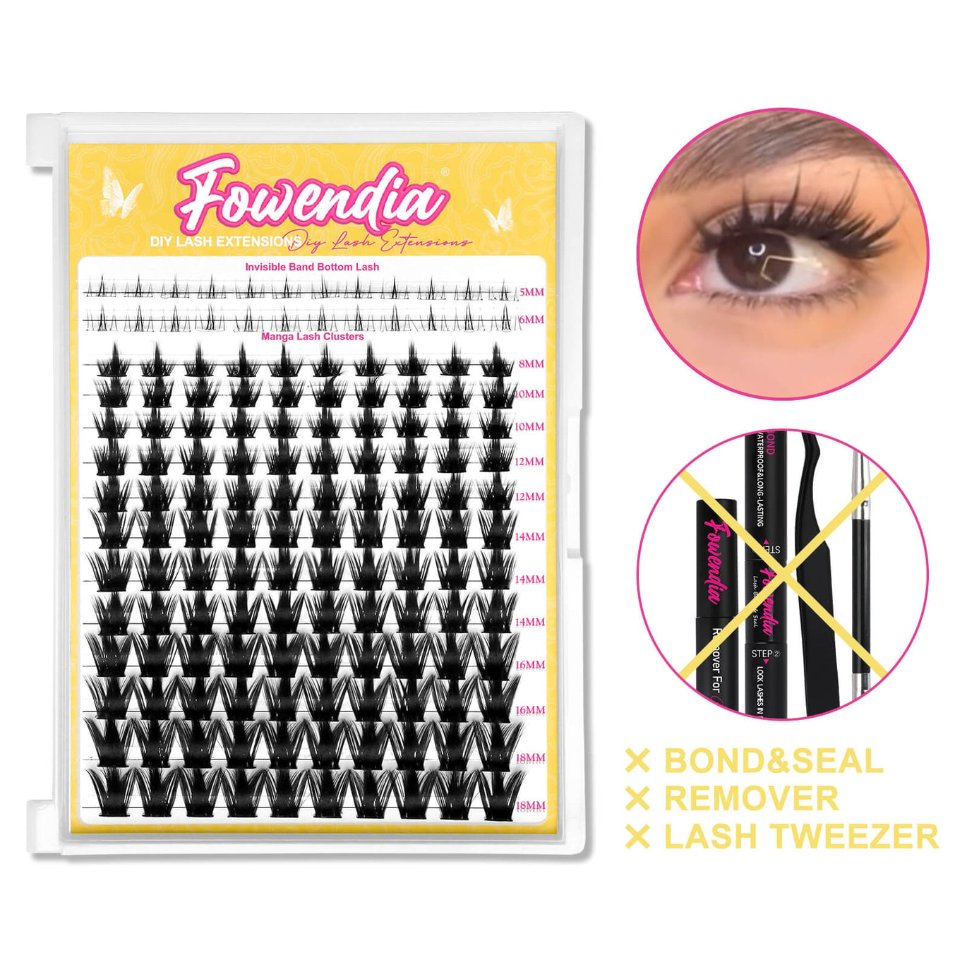 Manga Cluster Lashes – Fowendia